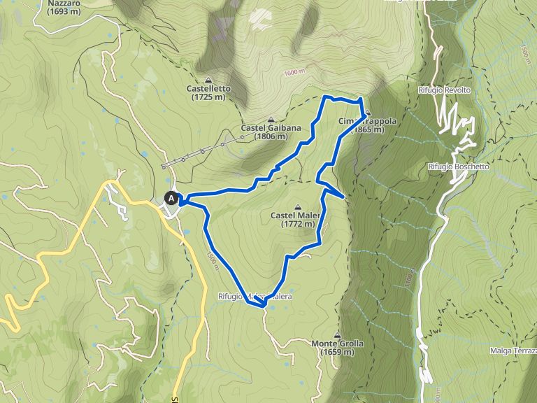 Cima Trappola e Malga Malera - giro ad anello nel Parco Naturale ...